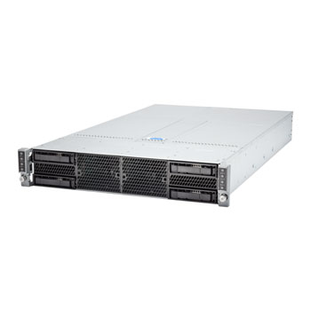 Intel® 2U 4 node chassis, Dual 2130W PSUs. Supports 4 x 2.5” 12Gb SAS ...