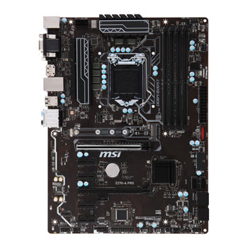 Intel i7 7700K CPU + MSI Z270-A PRO Motherboard Bundle LN83253 | SCAN UK
