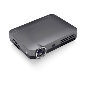 Optoma Short Throw Compact Grey Portable LED DLP 3D WXGA Projector ...