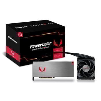 PowerColor AMD Radeon RX Vega 64 8GB HBM2 Liquid Cooled Graphics Card ...