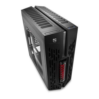 DeepCool Genome II Red Helix AIO PC Gaming Case LN83816 - DP-ATXLCS-GEN ...