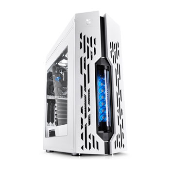 DeepCool GamerStorm Genome II White + Blue Helix AIO Liquid Cooling PC ...