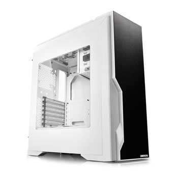 DeepCool Dukase WHV2 White Windowed PC Gaming Case LN83819 - DP-ATX ...