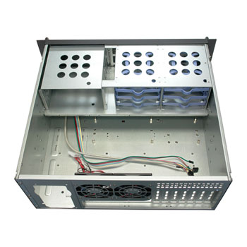 Logic Case 4U Standard Chassis 6x 3.5"" HDD + 2x 5.25"" Bays LN84211 ...