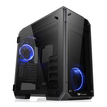Thermaltake View 71 Tempered Glass Full Tower PC Gaming Case LN84313 ...