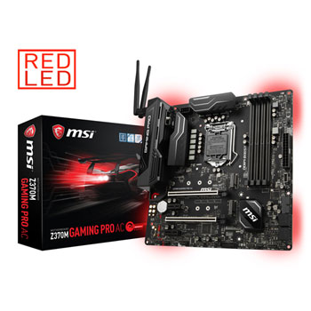 MSI Intel Z370M GAMING PRO AC WiFi Coffee Lake Micro ATX Motherboard ...