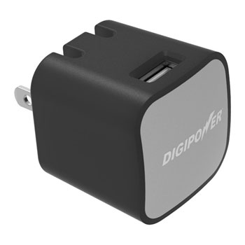DigiPower Single Port USB Fast Charger UK/EU LN84336 - EU-IS-AC2 | SCAN UK