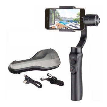 Zhiyun Smooth Q 3-Axis Handheld Gimbal Stabilizer for Smartphones Bluetooth iOS/Android Jet ...