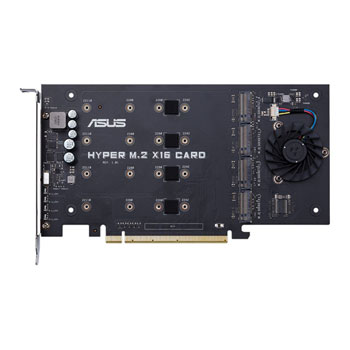 ASUS HYPER M.2 x16 PCIe VROC RAID Card for X299 LN85477 - 90MC05G0 ...