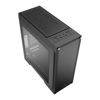 GameMax Abyss RGB Infinity Mirror Midi PC Gaming Case LN85611 - ABYSS ...