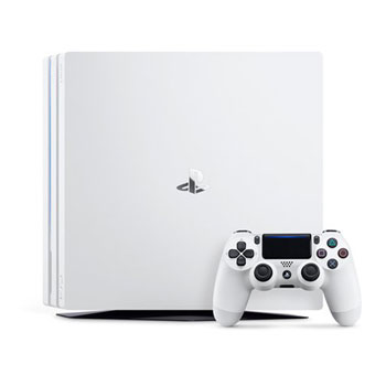 1TB Sony Glacier White PS4 Pro 4K HDR Games Console LN85649 ...