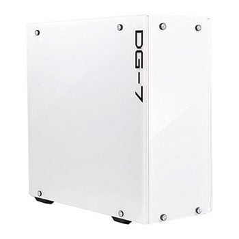 EVGA White DG-75 Tempered Glass Midi PC Gaming Case LN86460 - 156-F1 ...