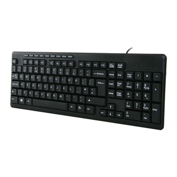 CiT Keyboard & Mouse USB Black LN87262 - KBMS-BUILDER | SCAN UK