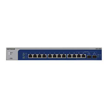 Netgear 10-Gigabit/Multi-Gigabit XS512EM 12 Port Ethernet Smart Managed ...