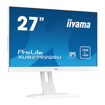 iiyama 27" WQHD 2K IPS Monitor LN88083 - XUB2792QSU-W1 | SCAN UK