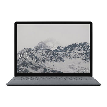 13" Silver Dual Core i5 Microsoft Surface Laptop with Windows 10 S ...