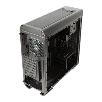 Aerocool Aero-500 Black RGB Mid Tower Gaming Case With Tempered Glass ...