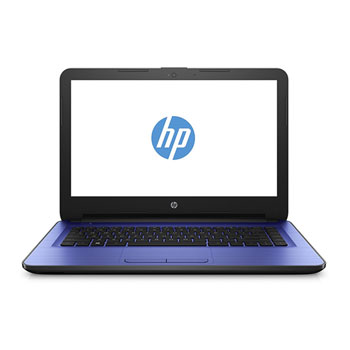 HP 1BW42EA 14" Noble Blue Laptop AMD E2-7110 Quad Core 4GB RAM 1TB HDD ...