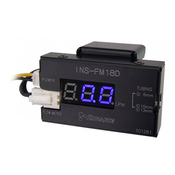 Koolance Water Cooling Flow Meter LN89017 - INS FM18D | SCAN UK