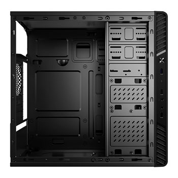 CiT Zinc Black Micro ATX PC Case LN89423 - ZINC | SCAN UK