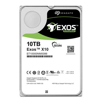 Seagate 10TB Exos X10 3.5" SATA Enterprise HDD/Hard Drive LN89539 ...