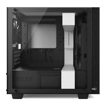 NZXT White H400 Micro ATX Windowed PC Gaming Case LN89892 - CA-H400B-W1 ...