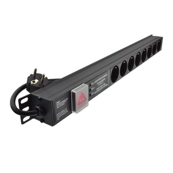 LMS Data 1U 1.8m 8 Way Horizontal PDU w/ Surge Protection LN89987 - PDU ...