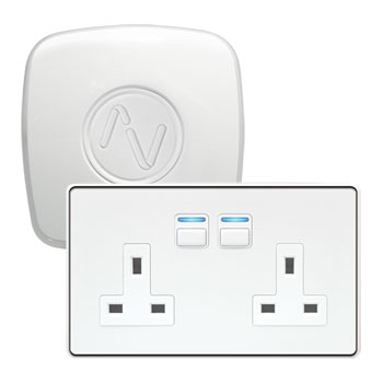 LightwaveRF 2nd Gen Power Starter Kit LN90418 - L422WH | SCAN UK