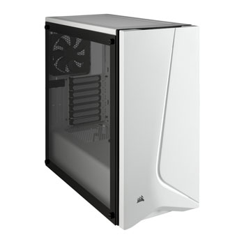 Corsair Carbide Series SPEC-06 Glass White LED Midi PC Gaming Case ...