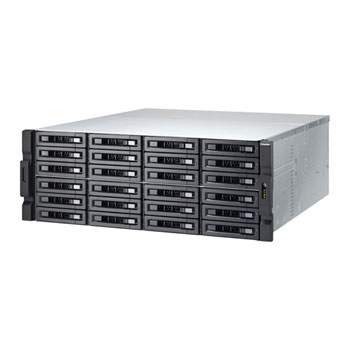 24 Bay QNAP Rack mount with 192TB Storage 16x12TB Enclosure LN90579 ...