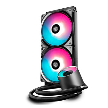 DEEPCOOL GamerStorm Castle 280 RGB AIO Liquid Cooler, 280mm All-In-One ...