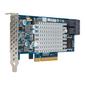 Gigabyte CRA3338 2-Port Mini SAS HD PCIe RAID Card LN90735 | SCAN UK