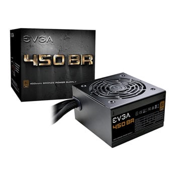 EVGA 450 Watt 80+ Bronze PSU/Power Supply LN90861 - 100-BR-0450-K3 ...