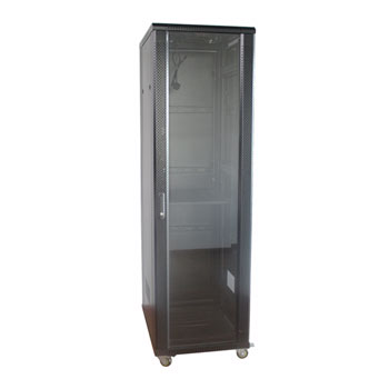 Hipoint 22U 19" 600X600mm Floor Data Cabinet with Side Panels Glass ...