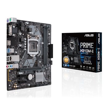 ASUS PRIME Intel H310M-E CSM Commercial Micro ATX Motherboard LN91863 ...