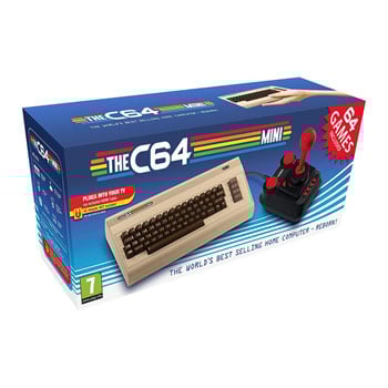 Commodore 64 Mini Retro PC Legacy Games Console CBM64 with Joystick ...