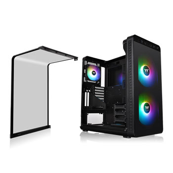 Thermaltake View 37 Gull Wing ARGB Edition Windowed PC Gaming Midi Case ...