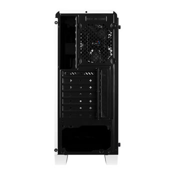 Aerocool Cylon White RGB LED Miid Tower Tempered Glass Case LN92968 ...