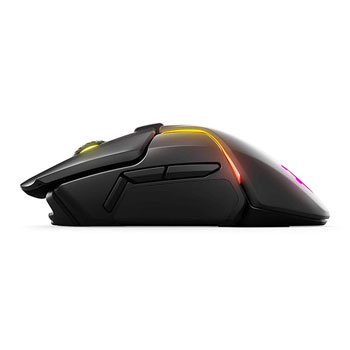 SteelSeries Rival 650 Quantum Right Handed Wireless RGB PC Gaming Mouse ...