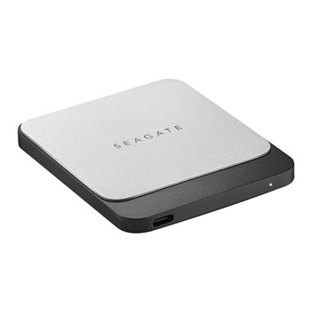 Seagate Fast SSD 500GB External Portable Solid State Drive/SSD - Silver ...