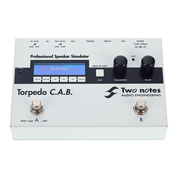 Two Notes Torpedo CAB Cabinet Simulation Pedal LN94378 - TNTCA | SCAN UK