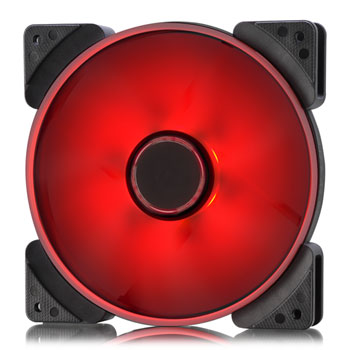Fractal Design 140mm Red LED Prisma SL-14 3-pin DC PC Cooling Fan ...