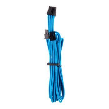 Corsair Type 4 Gen 4 PSU Blue Sleeved 8pin PCIe Power Cables LN95596 ...