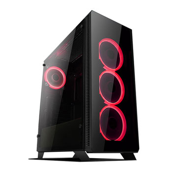 SaharaGaming P35 Sync Tempered Glass Case 4 Pirate Turbo RGB LN96270 ...