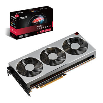 ASUS AMD Radeon VII 16GB HBM2 2nd Gen. Vega Graphics Card LN96386 ...