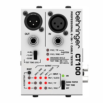 Behringer CT100 Cable Tester LN96564 - ZB021 | SCAN UK