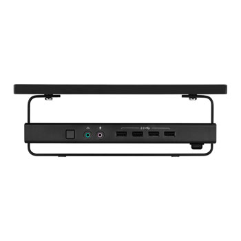 DEEPCOOL M-DESK F2 Monitor Stand with 4 Port USB2.0 USB HUB Audio ...