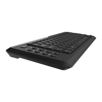 CIT WK-838 Compact Home/Office PC/Mac USB Multimedia Keyboard LN97038 ...