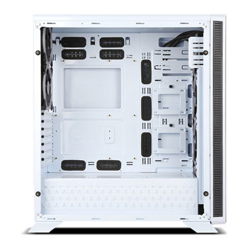 SaharaGaming P75 White Full Tower RGB Gaming Case Tempered Glass ...