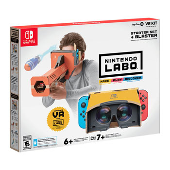 Nintendo LABO Toy-Con 04: VR Kit - Starter Set + Blaster LN97499 ...